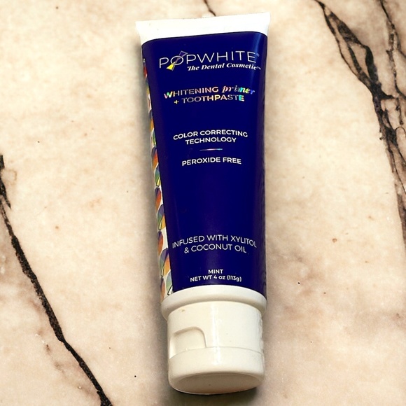 POPWHITE | Bath & Body | Popwhite Whitening Primer Toothpaste 4 Oz ...